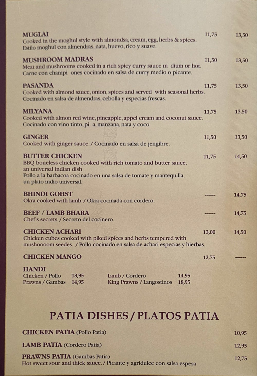Punjab Palace Indian Restaurant Mijas Costa – Indian Restaurant Mijas ...